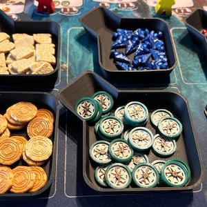 Token Trays Universal, Stackable, With Funnel Standard Size - Etsy