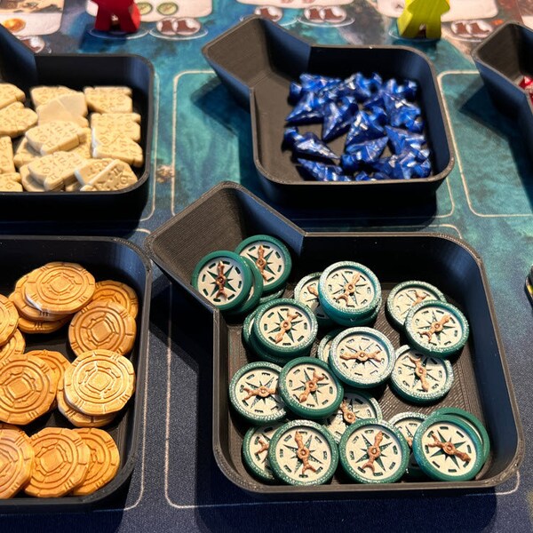Token Trays - Universal, Stackable, With Funnel - Standard Size - Etsy