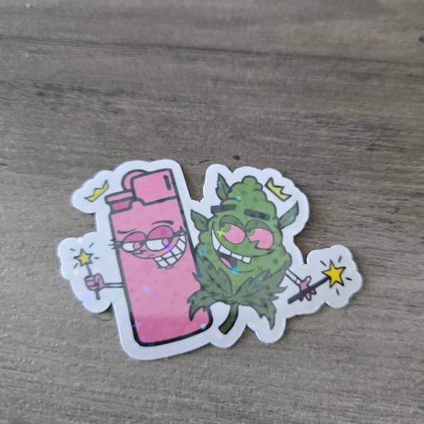 Passenger Princess Holographic Sticker, Funny Girlie Die Cut Water ...