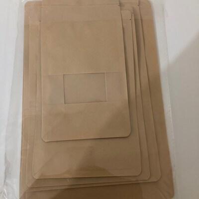 Kraft Brown Sticker Paper / A4 Blank Matte Customisable DIY Self ...