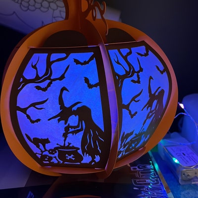 Pack 5 Halloween 2 Pumpkins Halloween Lantern SVG for Cricut Projects ...