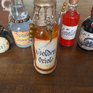 Final Fantasy Inspired HOLY WATER Potion Bottle With Magical Swirling ...