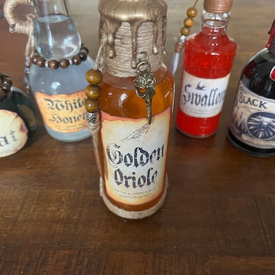 Final Fantasy Inspired HOLY WATER Potion Bottle With Magical Swirling ...