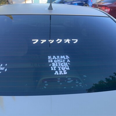 Tailgating Vinyl Decal Funny Car Decal Car Window Decal Sticker Laptop ...