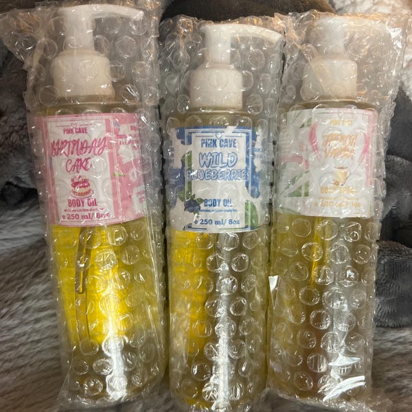 Birthday Cake Body Oil - Etsy