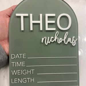 Acrylic Baby Milestone Marker, Baby Milestone Discs, Interchangeable ...