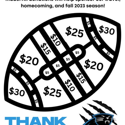 Color My Football Helmet Fundraiser digital - Etsy