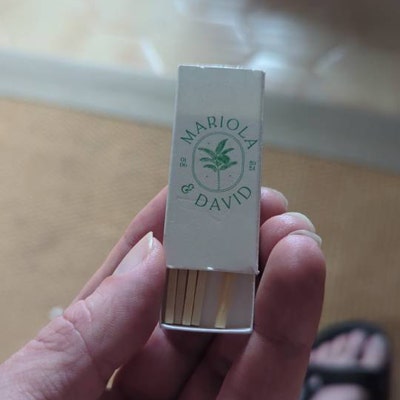 Restaurant LOGO Matchboxes / Business Matches / Custom Matchbooks ...