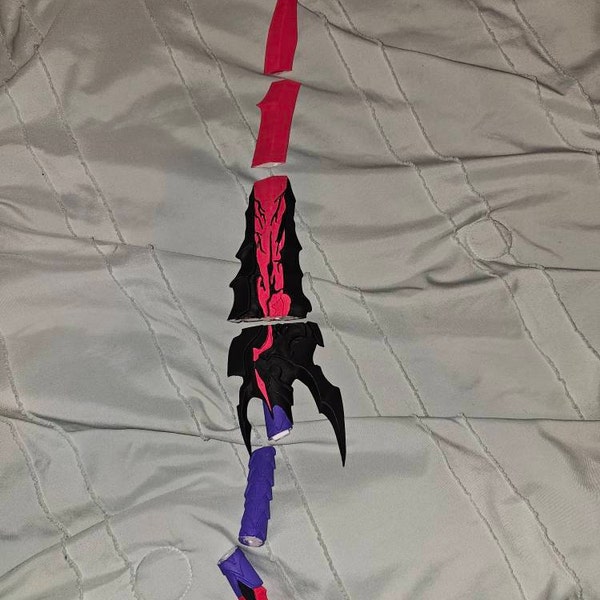 Valorant Elderflame Vandal/valorant Cosplay/valorant Skin/original Size ...