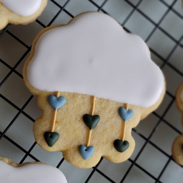 Cute Weather, Clouds, Sunshine, Rain Cookie Cutters, Build Your Own Set ...