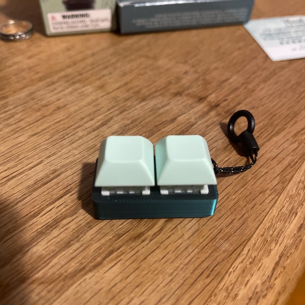 Keyboard Fidget Toy Keychain for Adults Cupcake Lover Gift Idea ...