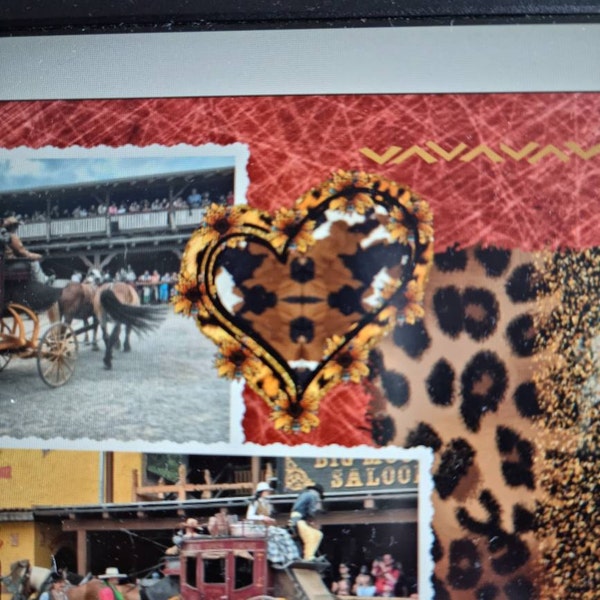 Western Heart Png Sublimation Design, Cowhide Heart Png, Leopard Heart ...