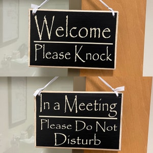 8x6 on Lunch Break Please Do Not Disturb Custom Wood Sign | Etsy