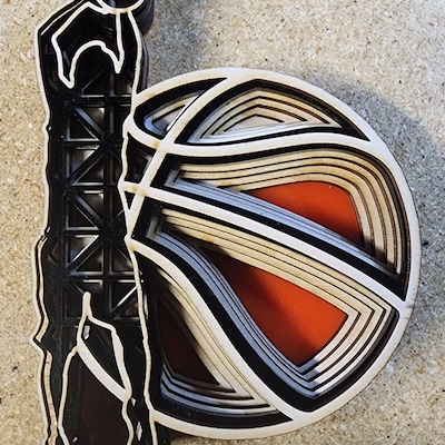 Eagle Model Multi Layer Mandala Laser Cut File, Commercial Use, Wall ...