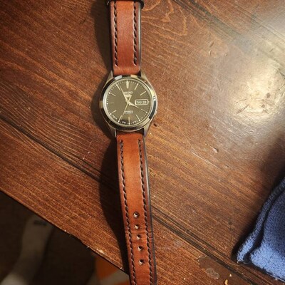 Handmade Vintage Watch Strap 18mm, 19mm, 20mm, 21mm, 22mm, 24mm ...