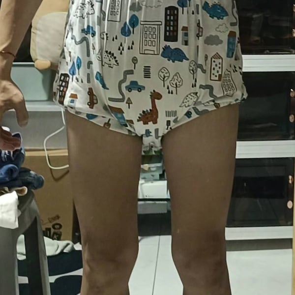 Diaper ABDL With a High Fit. Space Training Pants by an Adult Boy. Adult Baby Boy Clothing. - Etsy