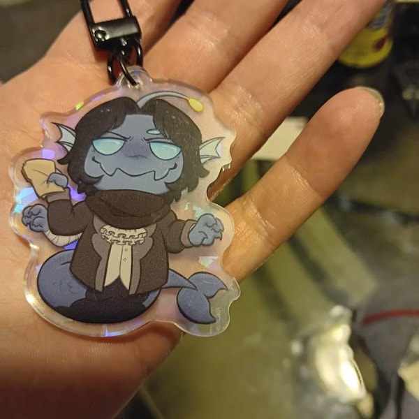 PREORDER - Roblox Pressure Holographic Acrylic Keychains - Sebastian ...