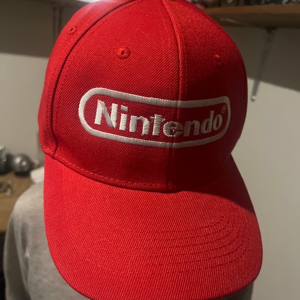 Nintendo Diddy Kong Hat: Red Embroidered Cosplay Cap - Etsy