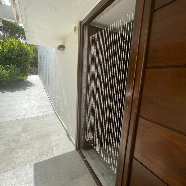 Customized Pastel Colors Capiz Shells Doorway Curtain, Beaded Shells ...