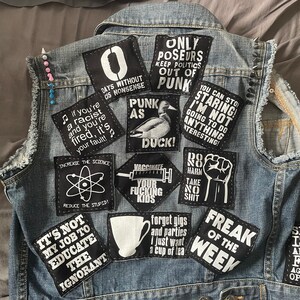 Punk Patch Country Music is Farm Emo Patches for Jackets Battle Jacket Punk Vest - Etsy