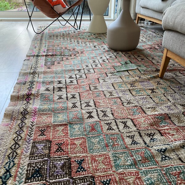 Red Color Runner, Turkish Runner 3x10, Handmade Rug, Vintage Red Runner ...