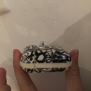 Airpods Case 1st / 2nd Gen Cute Skull Emo Print Pattern - Etsy