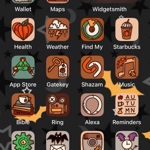 Fall Autumn Desktop Organizer Wallpaper Desktop Organizer - Etsy