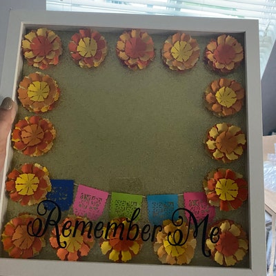 Recuerdame Shadow Box, Memorial Shadow Box, Ofrenda, Memorial Shadow ...