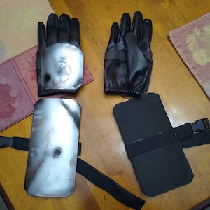 NCR Ranger Veteran Arm Armor Leather Gloves - Etsy