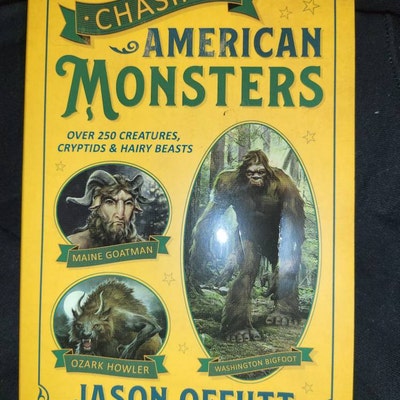 Chasing Monster Book Monster Guidebook Cryptids Legendary Creatures ...