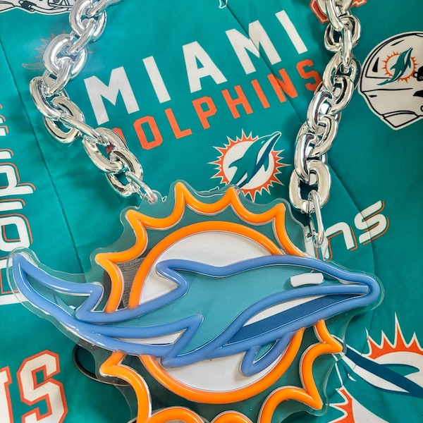 Custom Team/logo/image - Message Us Photo - Sports LED Neon Fan Chain ...