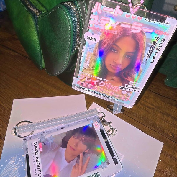 Kpop Photocard Zip Pouch ATEEZ 8MIT Themed Card Wallet and Coin Pouch ...