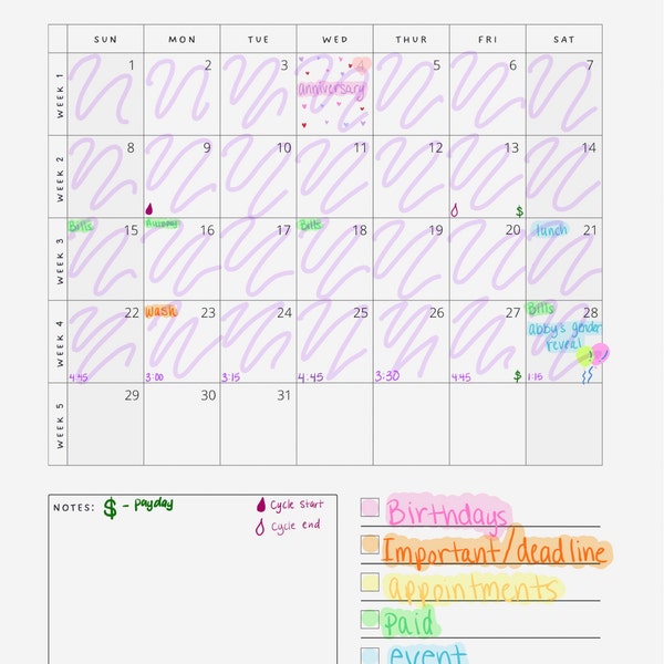 ADHD Digital Planner (made by an ADHDer) for iPad, Goodnotes + Android ...