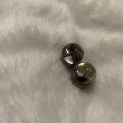 Watermelon Tourmaline Plugs 00 Gauge Earrings Rainbow Plug Iridescent ...