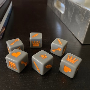 One Custom Dice With Your Choice of Pips Personalized D6 - Etsy