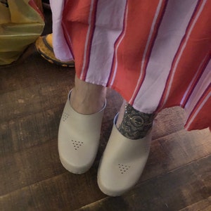 Leather Clogs With Studs Wooden Clogs Women Clogs Shoes With Studs ...