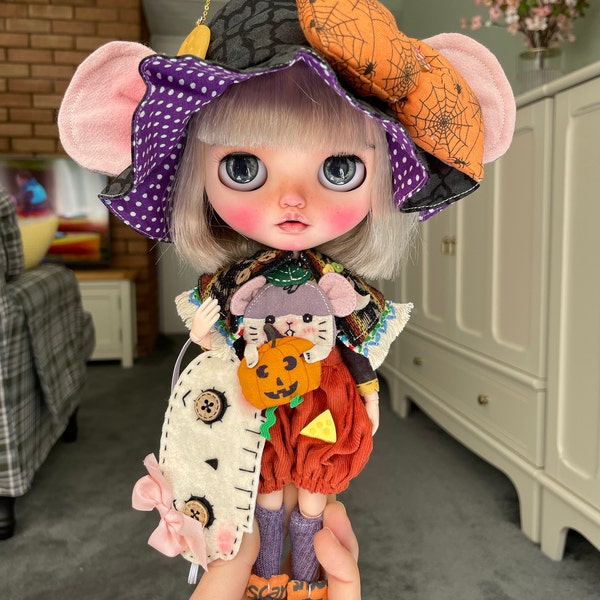 Blythe Doll Clothes: 6-piece Witch Costume Set - Etsy