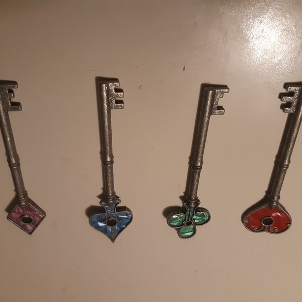 Resident Evil 2 (remake) Precinct Keys Prop Replicas - Made From Metal ...