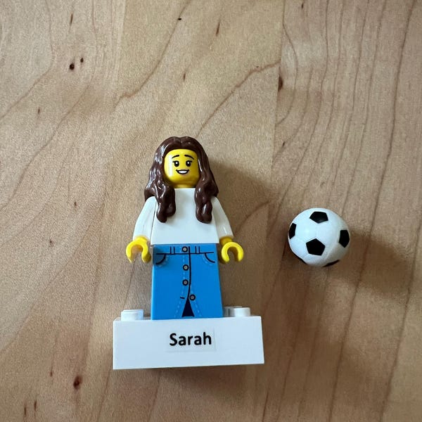 Custom Lego Minifigures Couples Gift, Wedding Lego Figure Art ...