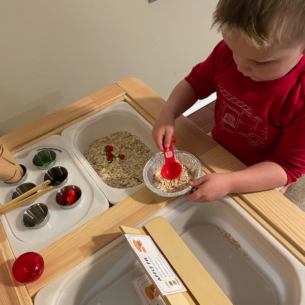 Hot Cocoa Sensory Bin Kit, Hot Chocolate Kit, Christmas Gift, Preschool ...