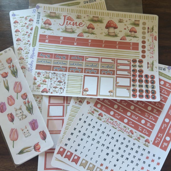 D1005 || DAILY MOOD TRACKER Stickers || Mood Stickers || Planner ...