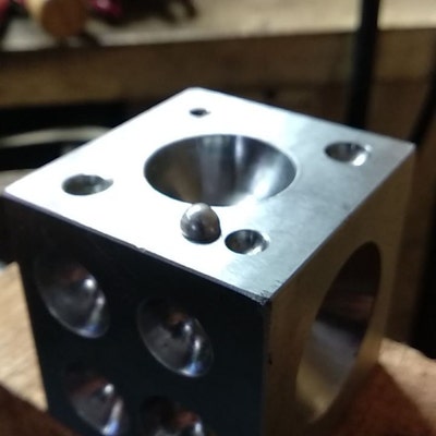 17 X QUALITY DAPPING PUNCH Set Steel 2 Square Doming - Etsy UK