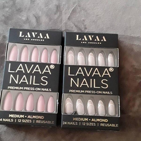 BURGUNDY COFFIN | Long Press on Nails | Coffin Shape | Burgundy | Easy ...