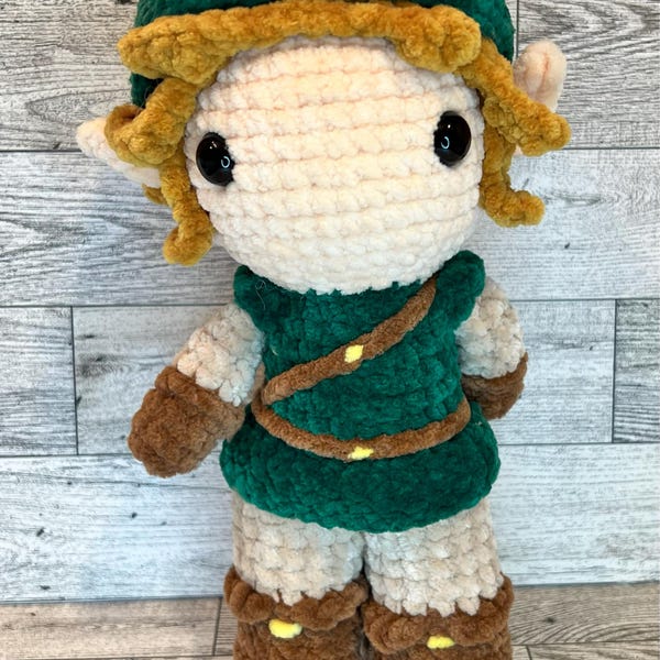 Zelda and Link Amigurumi Dolls - Crochet PDF Patterns by Crochelandia ...