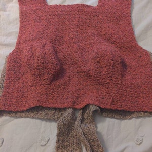 Lily Wavy Retro Corset Style Crochet Top Written Pattern - Etsy