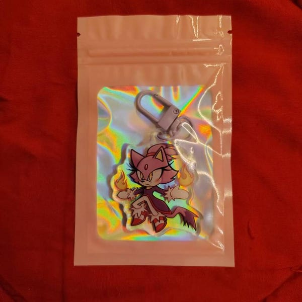Sonic 2 Inch Acrylic Charm Keychain | Sonic Hedgehog, Shadow Hedgehog ...