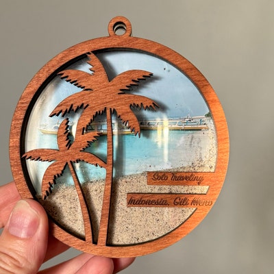 Beach Keepsake, Sand Jar, Beach Wedding Favor, Family Vacation Ornament ...