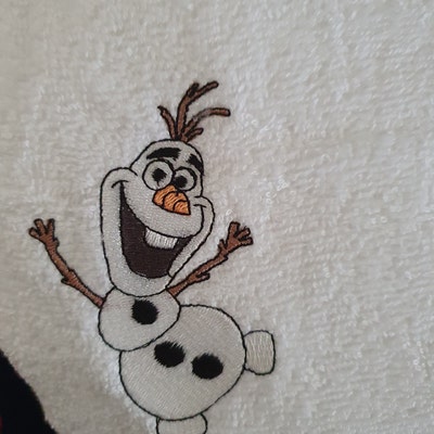 Happy Olaf Embroidery Design, 4 Sizes Embroidery Designs, Olaf ...
