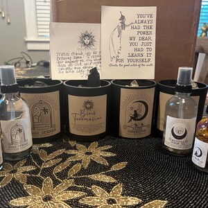 Spirit Guide Connection Botanical & Crystal Infused Oil Intention Oil ...