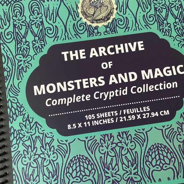 West Virginia Cryptozoology Monster Map - Etsy